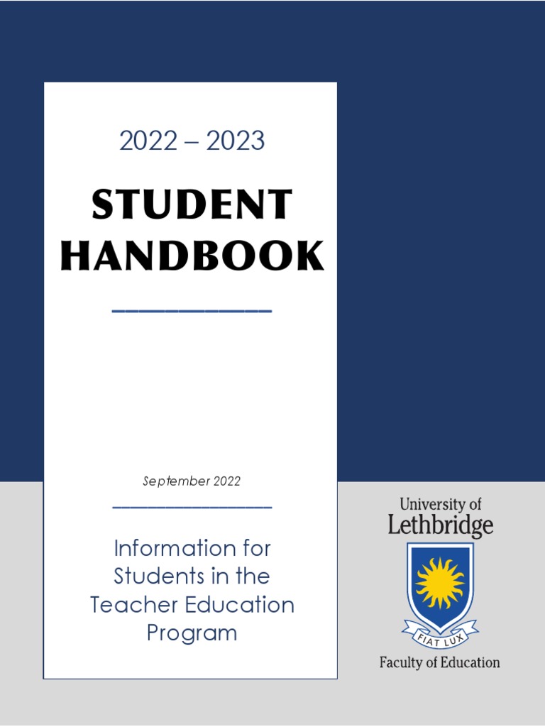Student Handbook | PDF | Career & Growth
