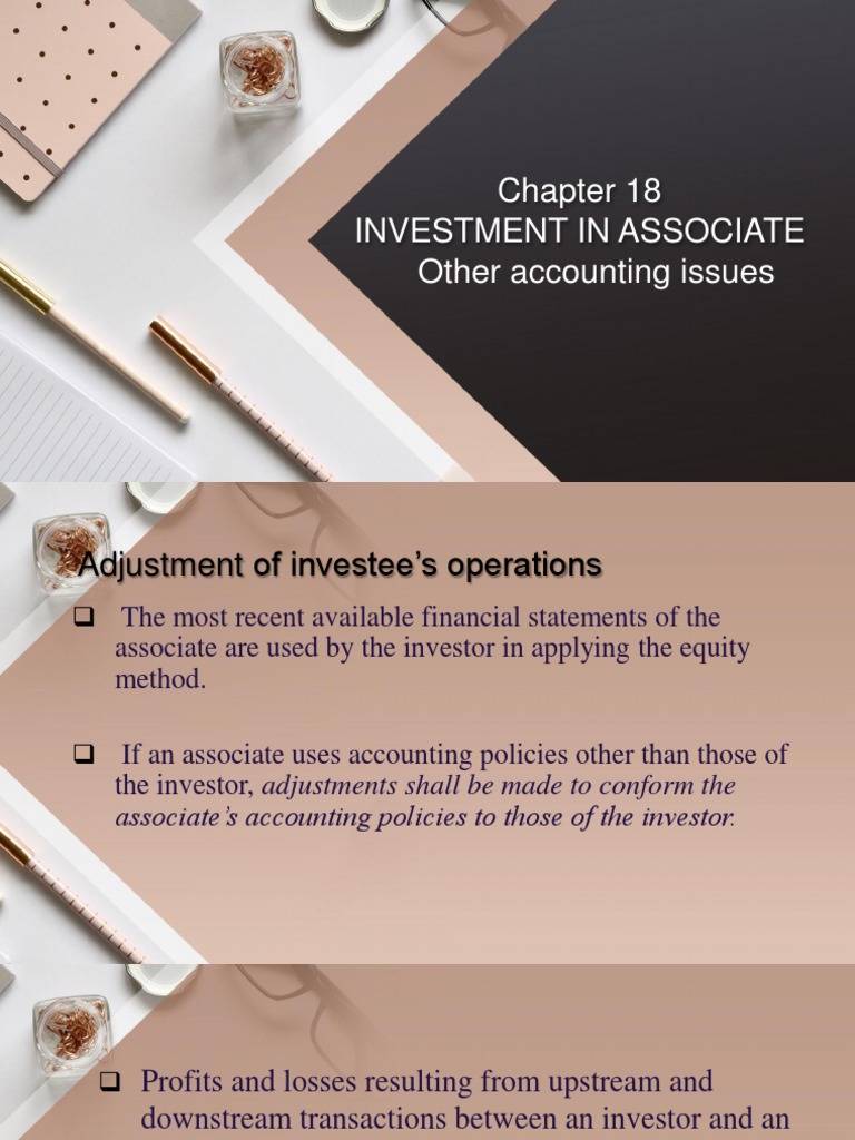 Chapter 18 - Investment in Associate (Other Issues) | PDF | Investing ...