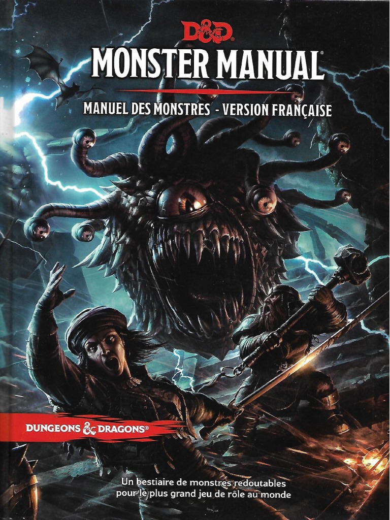 Manuel Des Monstres DD5 v1 | PDF