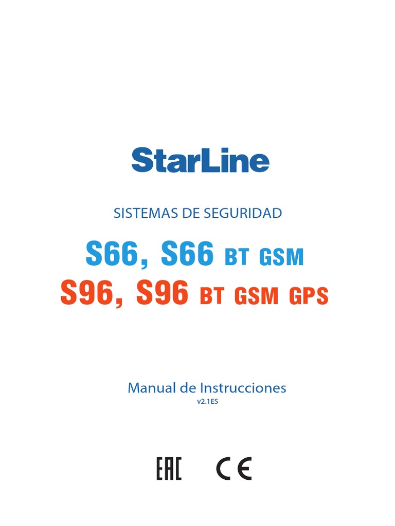 StarLine Manual Usuario S96 S66 ES | PDF