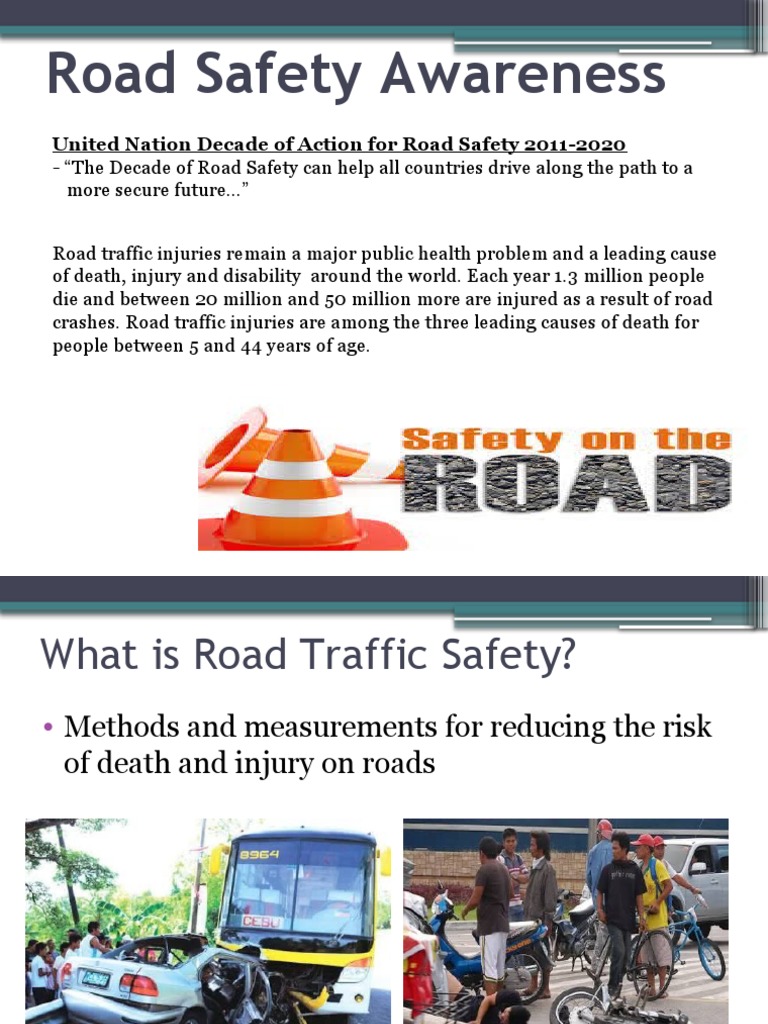 Road Safety Awareness | PDF | Business | Social Science