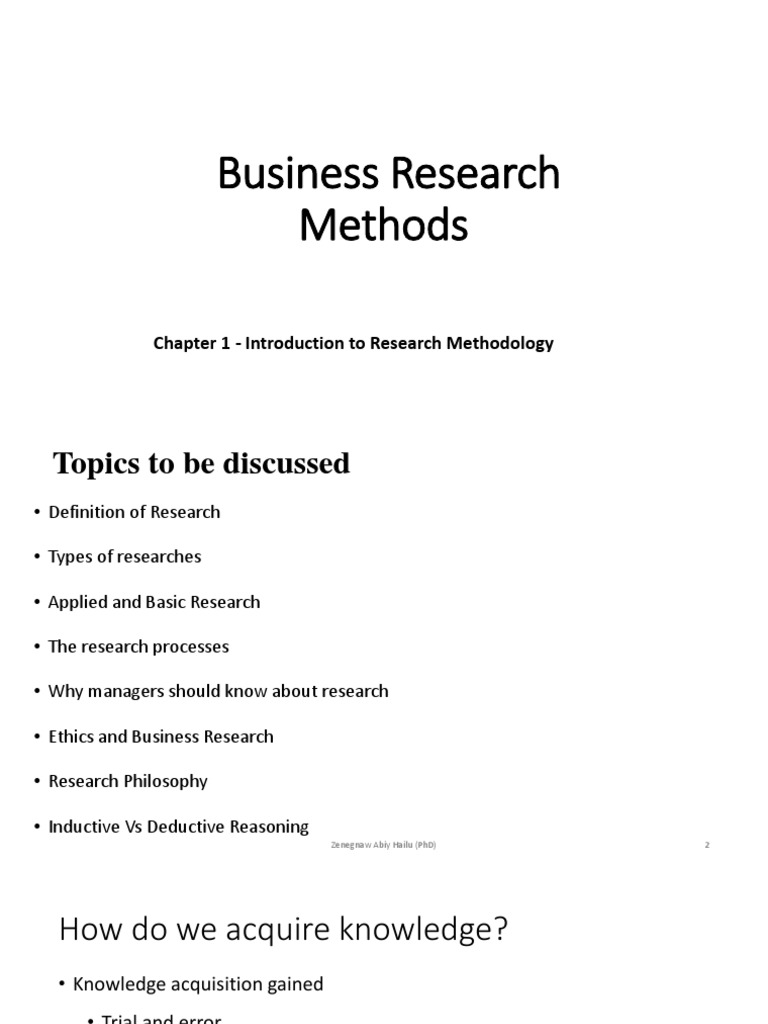 Chapter 1 | Download Free PDF | Scientific Method | Quantitative Research