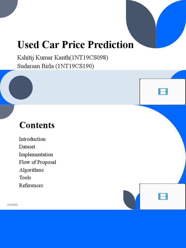 Used Car Price Prediction | PDF