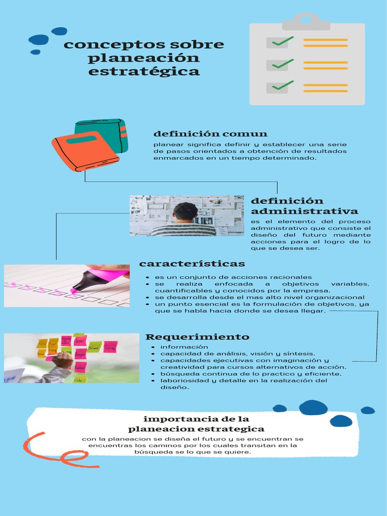 Infografia Planeacion Estrategica | PDF Infografia Planeacion Estrategica | PDF