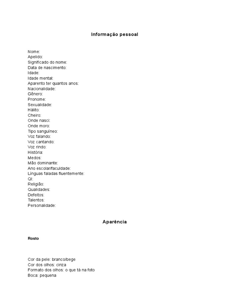 Script Base | PDF | Roupas Script Base | PDF | Roupas