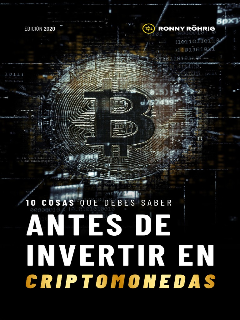 10cosasquedebesaber Ronny Rohrig | PDF | Criptomoneda | Bitcoin