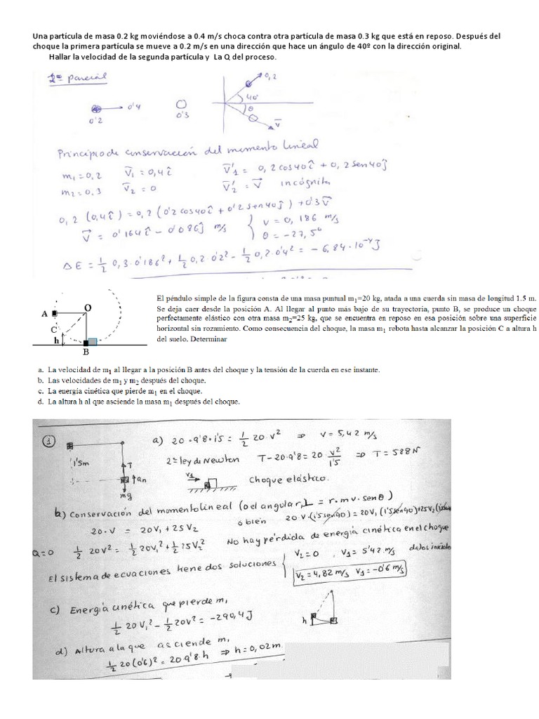 Ejercicios Resueltos para Final | PDF