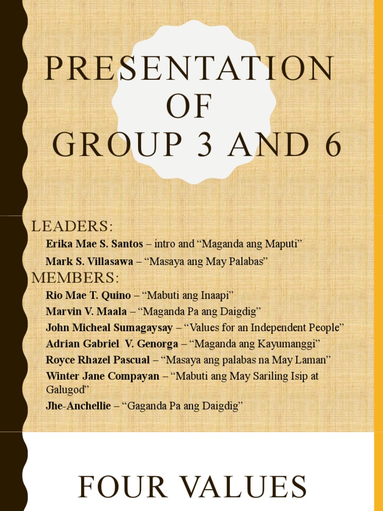 EAPP Presentation Group 3 and 6 | PDF