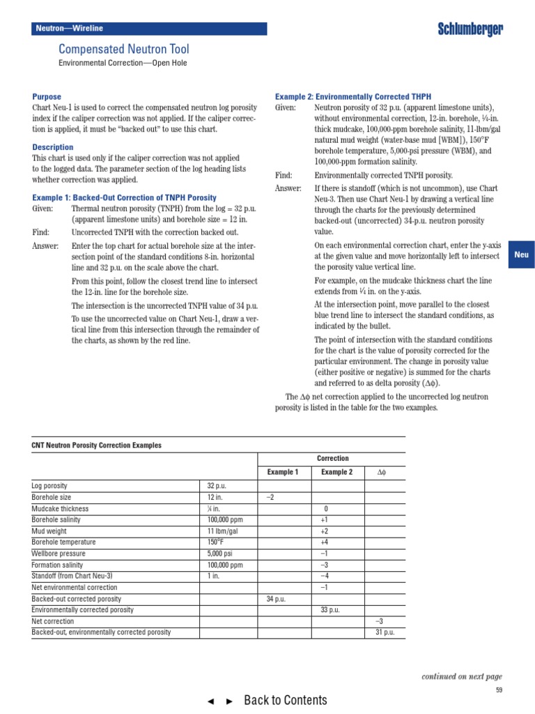 Compensated Neutron Tool Examples | PDF | Physical Quantities | Applied ...