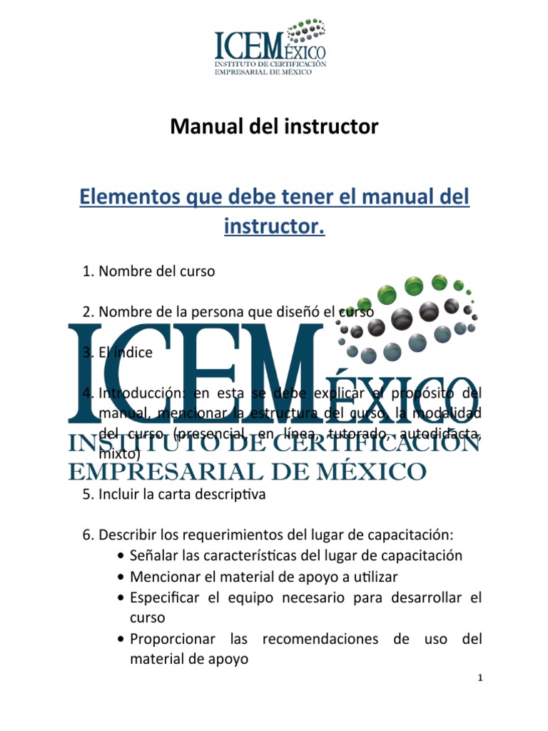 02 Manual Del Instructor 301 | PDF