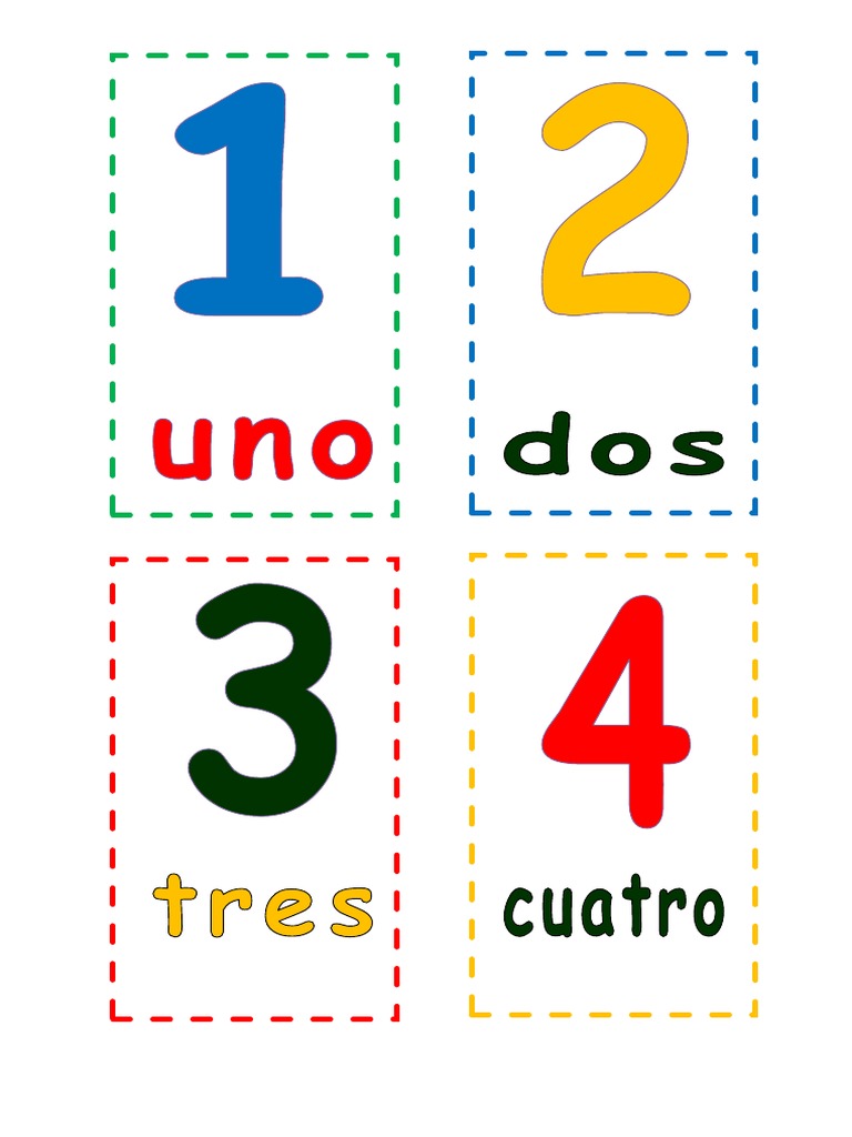 Numeros Del 1 Al 100 | PDF