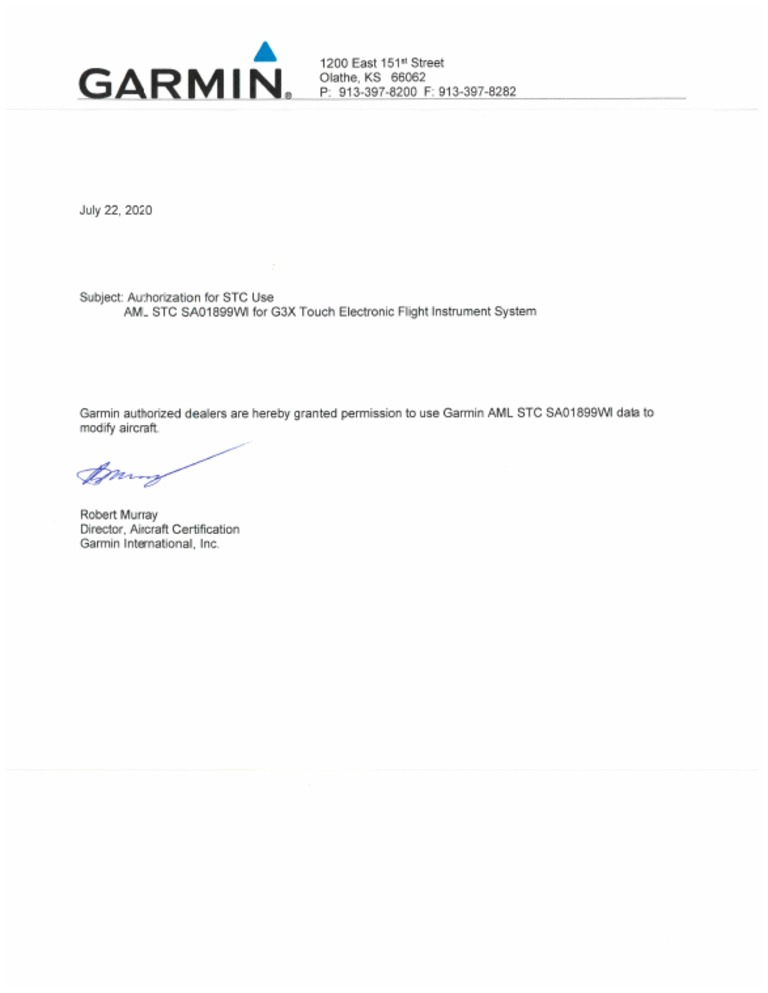 STC SA01899WI - Permission Letter PRM - Sa01899wi - 2 | PDF