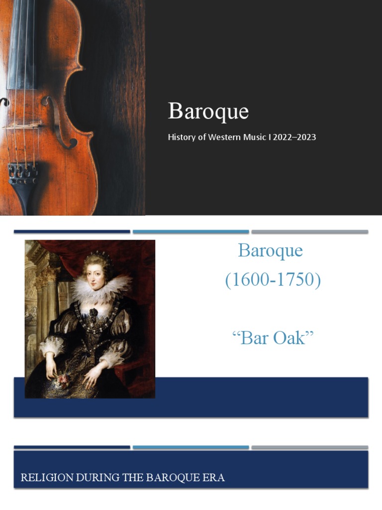 Baroque Slides Students - 202310 | PDF | Johann Sebastian Bach ...