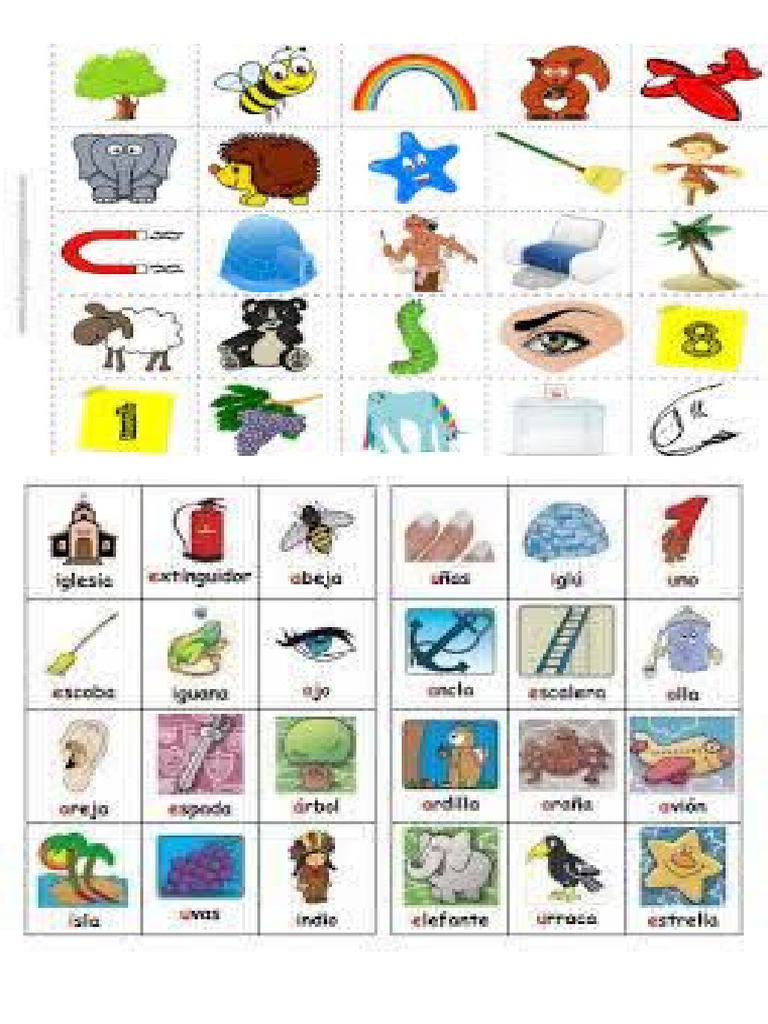 Imagenes Con Vocales | PDF