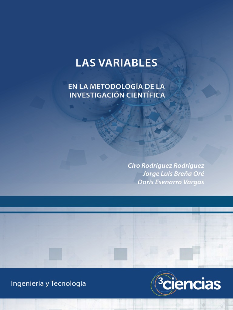Las Variables | PDF | Método científico | Hipótesis