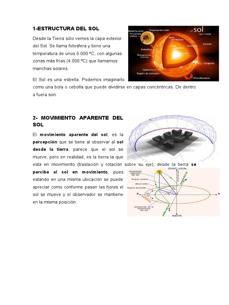 El Sol | PDF | Ciencias sociales | Ciencia y matemáticas