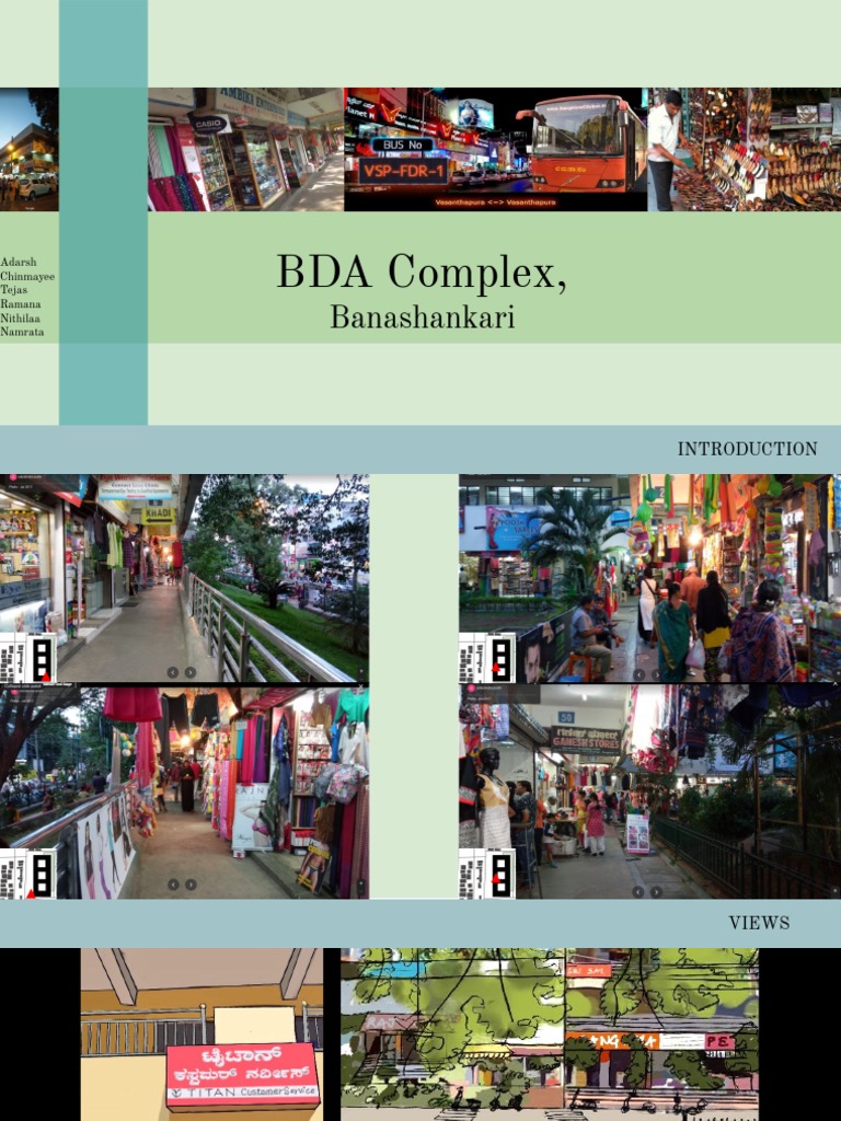 BDA Complex Overview: Banashankari | PDF | Design
