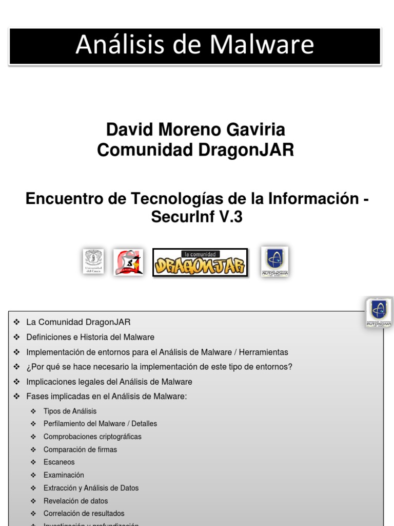 Análisis Malware | PDF | Malware | Tecnologías de la información
