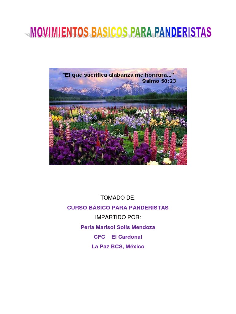 Curso Básico de Panderismo y Danza | PDF | eucaristía