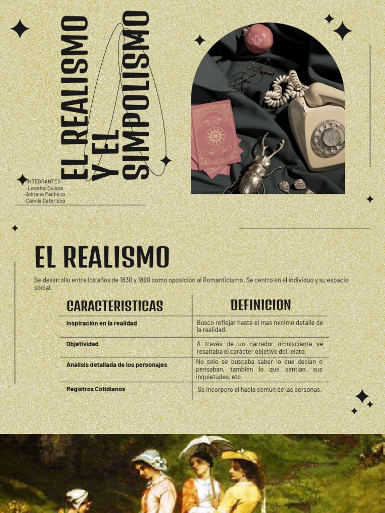 El Realismo y Simbolismo | PDF