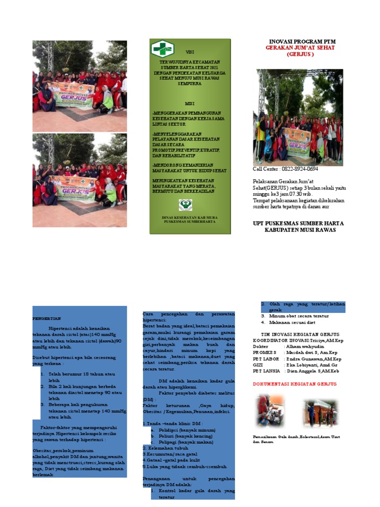 Leaflet Inovasi Program PTM | PDF