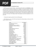 Fabm2 - Statement of Comprehensive Income (Practice Problems) - Answer Key | PDF | Net Income ...