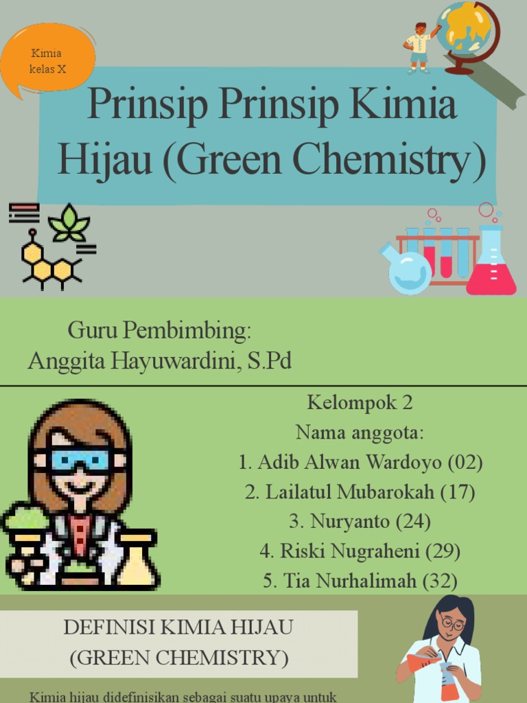 Kimia Hijau (Prinsip 4,5,6) | PDF
