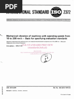 ISO 2372: Vibration Severity Standards | PDF | Machines | Oscillation