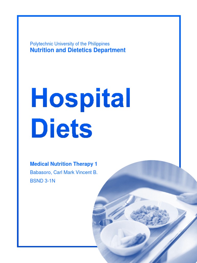 Hospital Diets MNT | Download Free PDF | Dieting | Food Energy