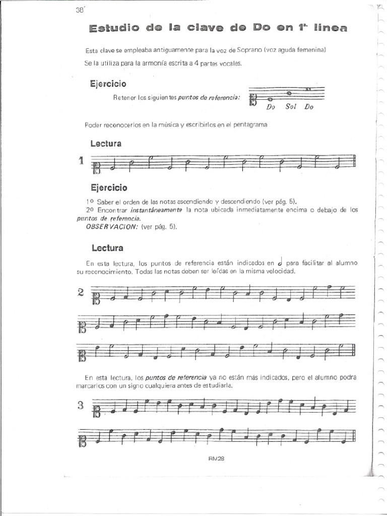 Georges Dandelot Estudios de Las Claves 40 | PDF