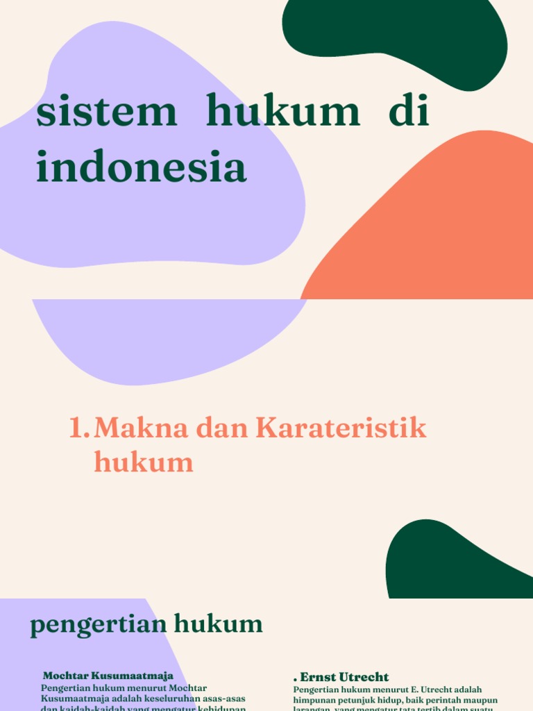 Sistem Hukum Di Indonesia Pdf 