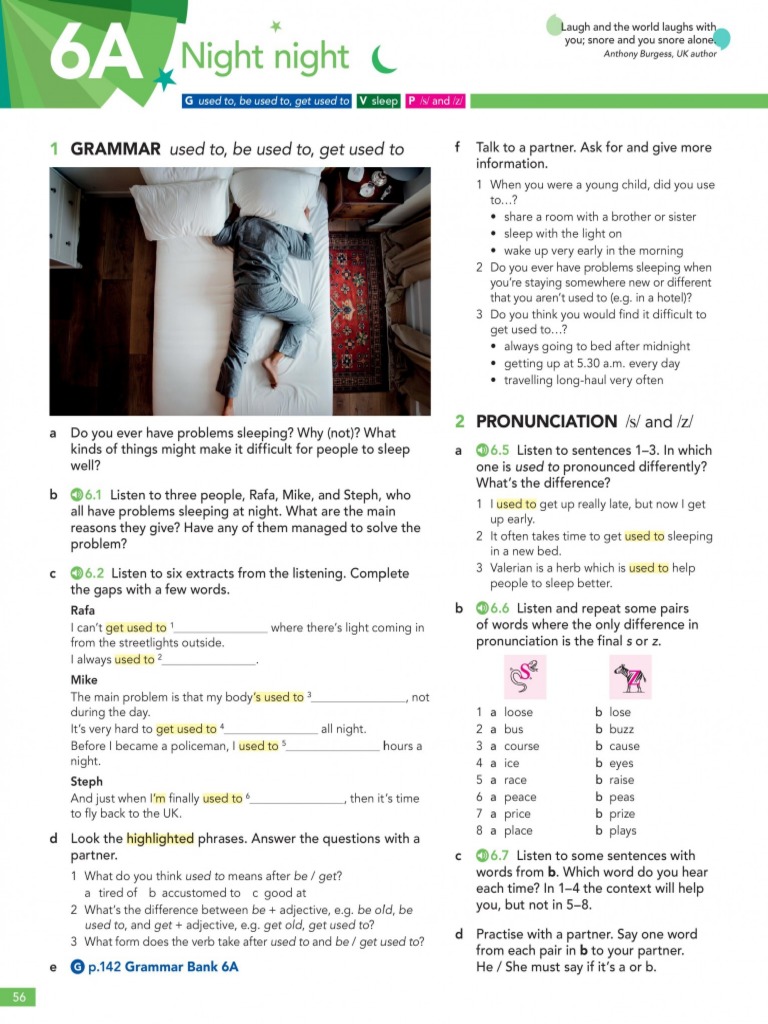 EF 4e Upper Intermediate SB F6 | PDF