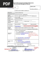 DENR Hazardous Waste Label Template | PDF