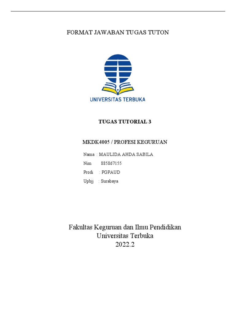 Tugas 3 - Maulida Ahda Sabila | PDF