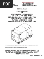 Guide to the MEP series generators | Diesel Engine | Engines