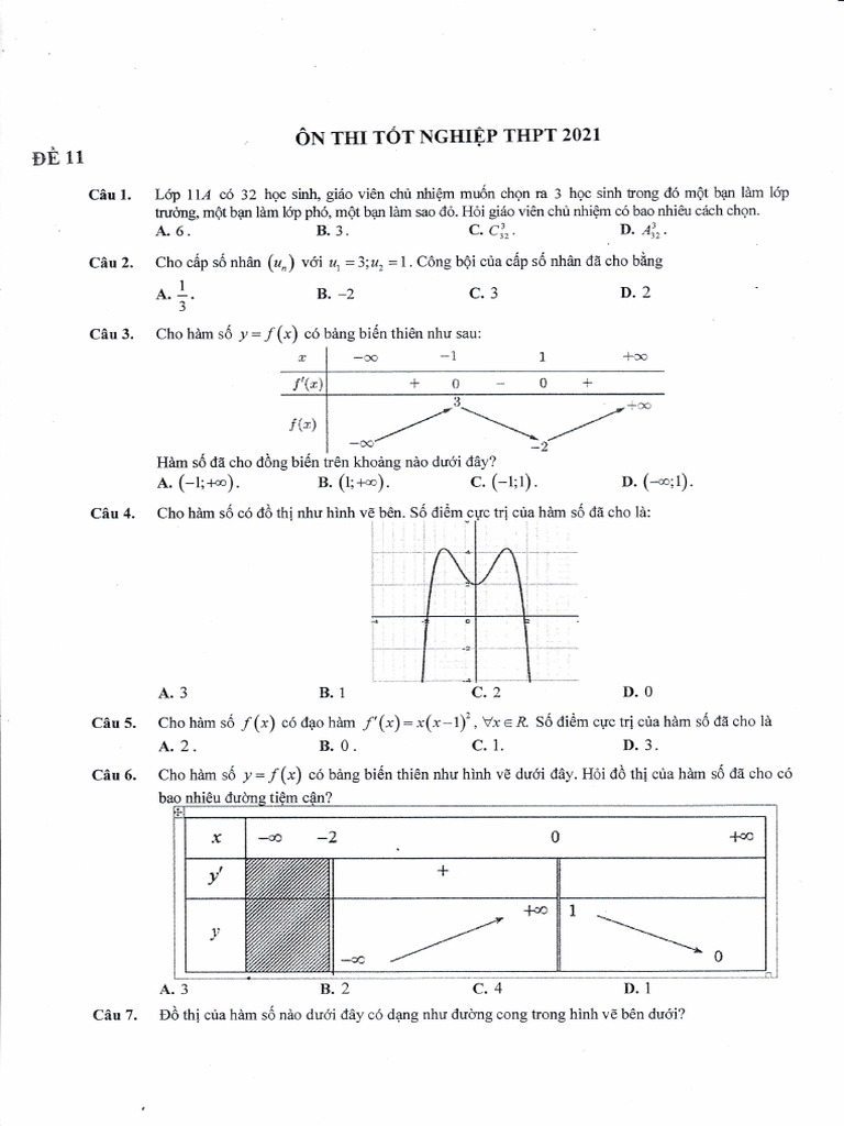 đề 11 | PDF | Teaching Methods & Materials