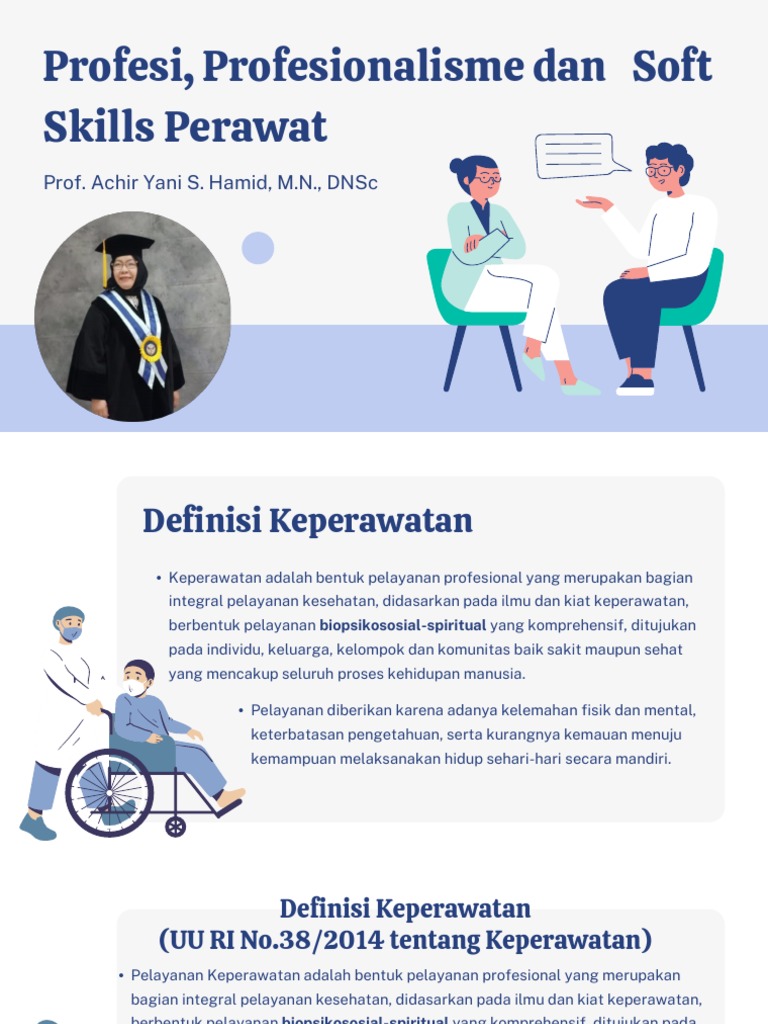 Profesi, Profesionalisme Dan Soft Skills Perawat | PDF