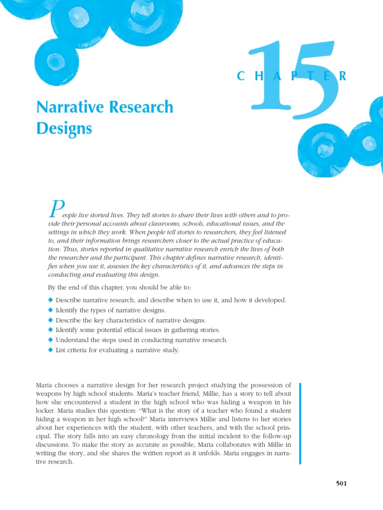 Narrative Research Design | PDF