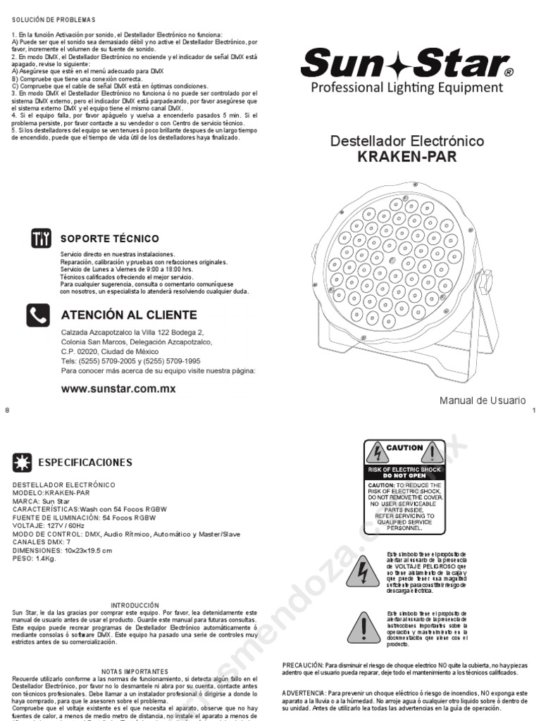 Sun Star Kraken | PDF