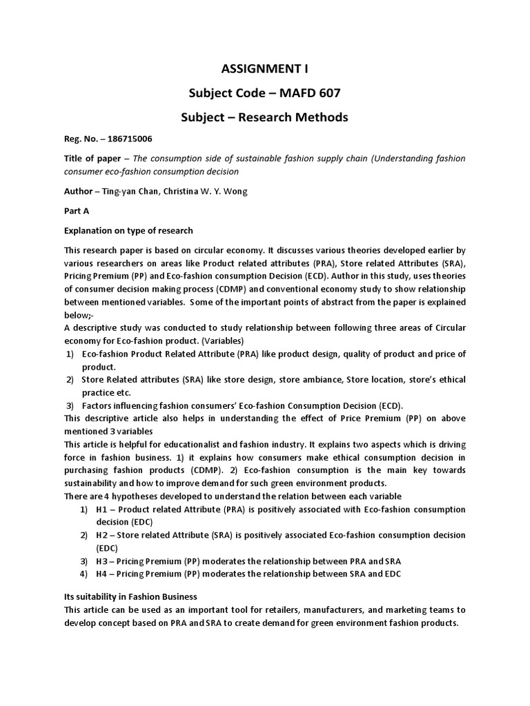 MAFD 607 - RM - Assignment 1 - Vishall | PDF | Sampling (Statistics) | Pricing