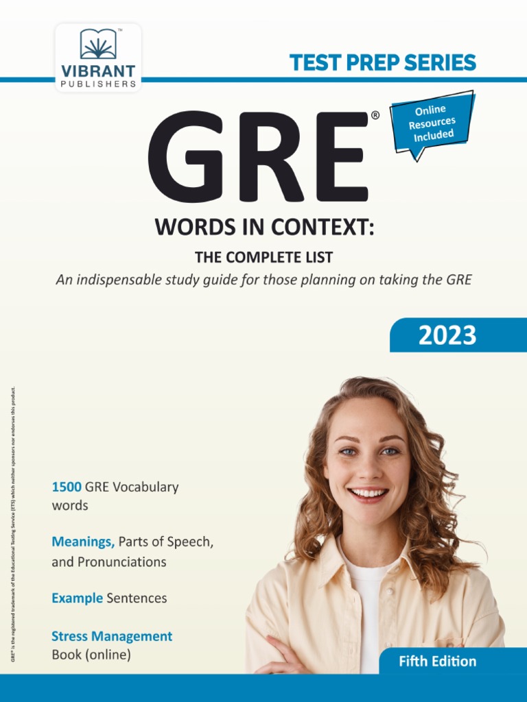 GRE Words in Context: The Complete List | PDF | Graduate Record Examinations | Multiple Choice