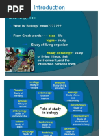 Grade 9 Biology, Unit 1 | PDF | Biology