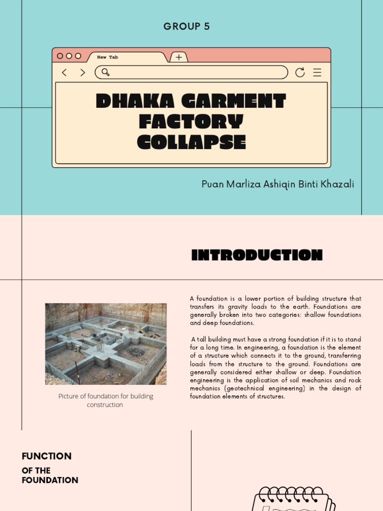 Dhaka Garment Factory Collapse | PDF | Foundation (Engineering) | Economic Sectors