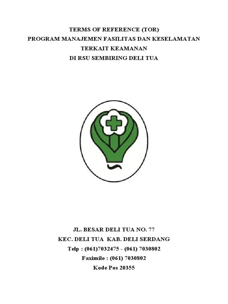 Pelatihan Keamanan RSU Sembiring | PDF | Bisnis | Sains & Matematika