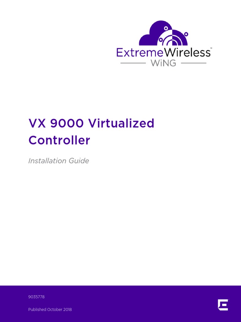 VX 9000 Installation Guide | PDF