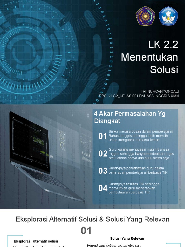 LK 2.2 Penentuan Solusi | PDF