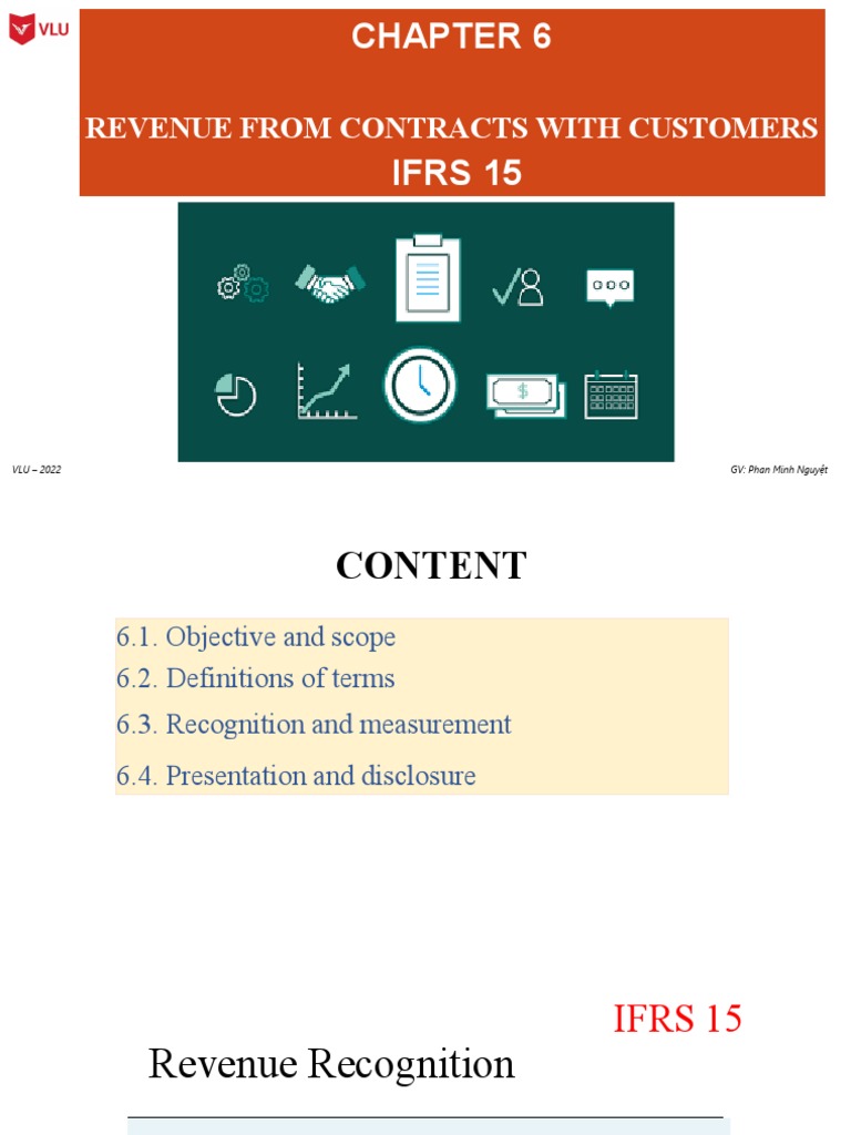 Slide Chapter 6-Ifrs 15-2022 | PDF