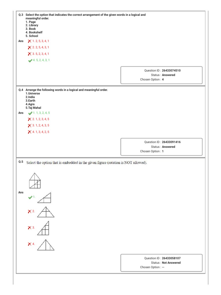 SSC Je 2022 Answer Key | PDF