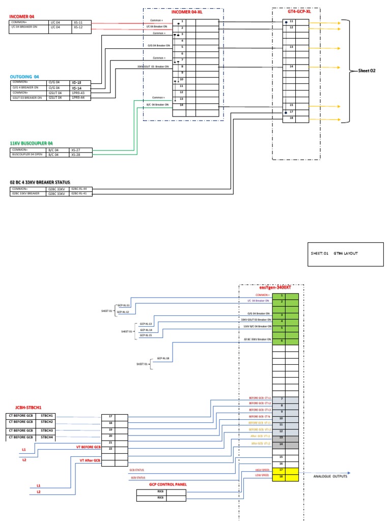 easYgen-3400XT Layout (GE Load Management System) | PDF | Power Engineering | Electrical Engineering