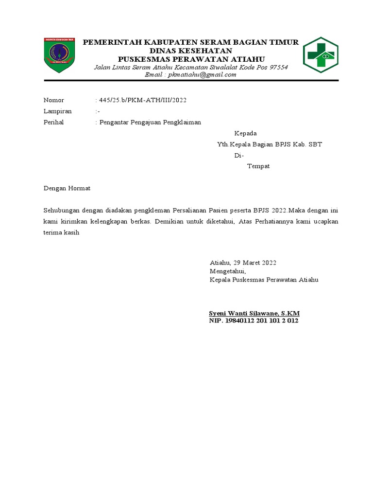 Pernyataan Tanggung Jawab Elisabet | PDF